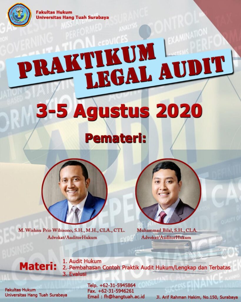Praktikum Legal Audit Tahap II – Fakultas Hukum UHT
